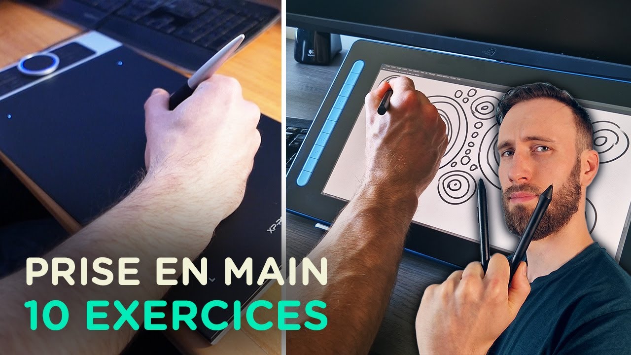 le Dessin Numérique pour débutant - Ma tablette graphique
